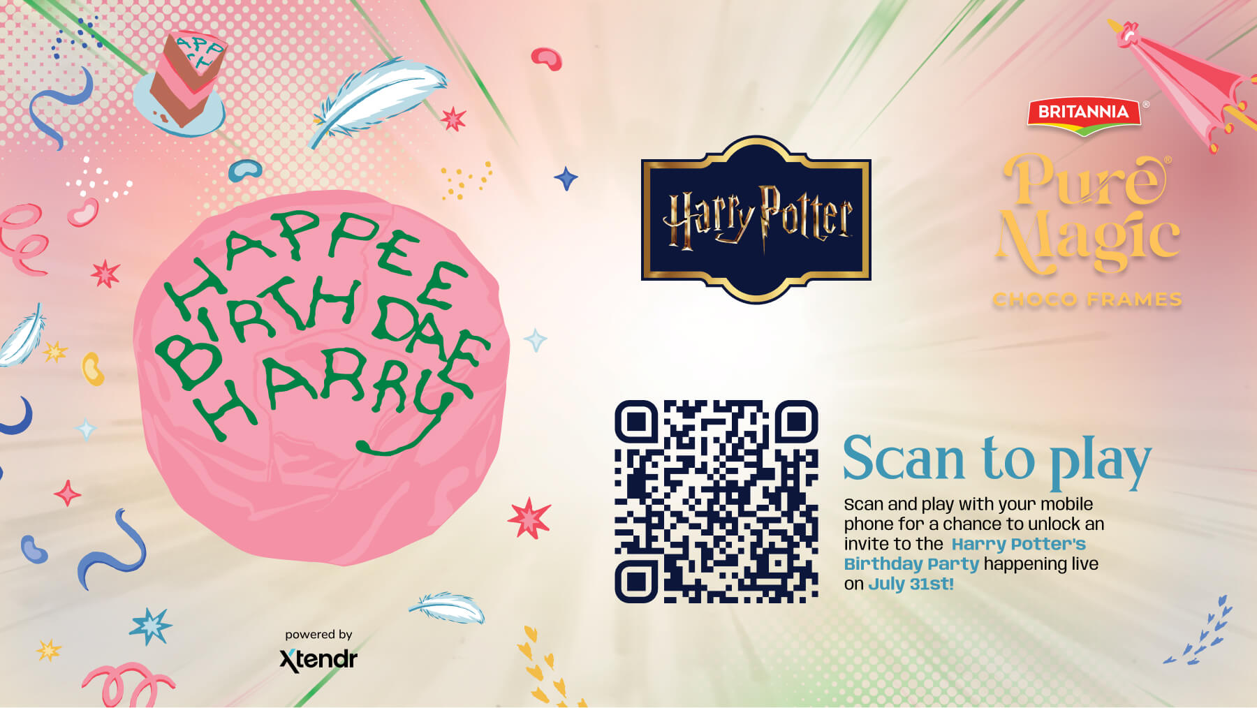 Pure Magic X Harry Potter - Bday